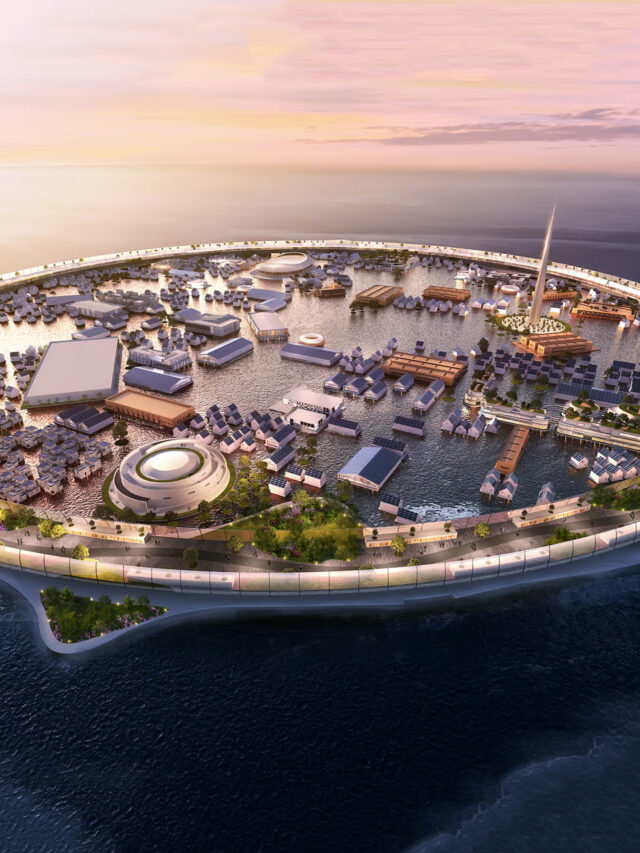 Mega cidade flutuante para 40 mil pessoas é preparada para enfrentar ...