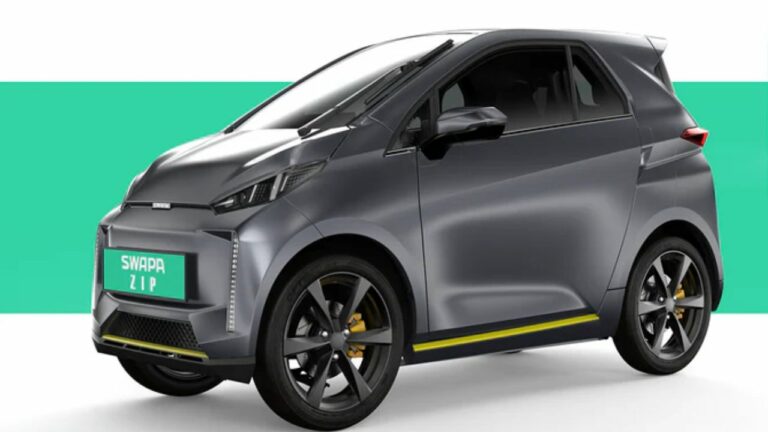 Conheça o SWAPA ZIP: O microcarro elétrico Ideal para grandes centros ...